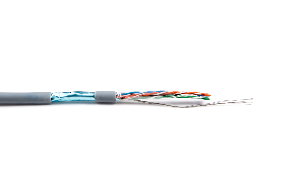 MEGAnet CABLE SOLID F/UTP CAT5e - Grey - CFS