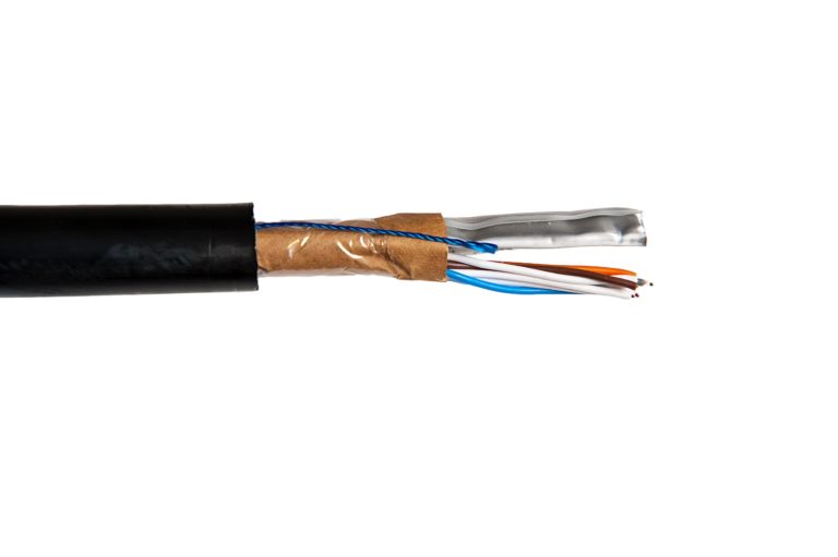WIREspeed Cat6 F/UTP Solid Cable - Grey (100m) - CFS
